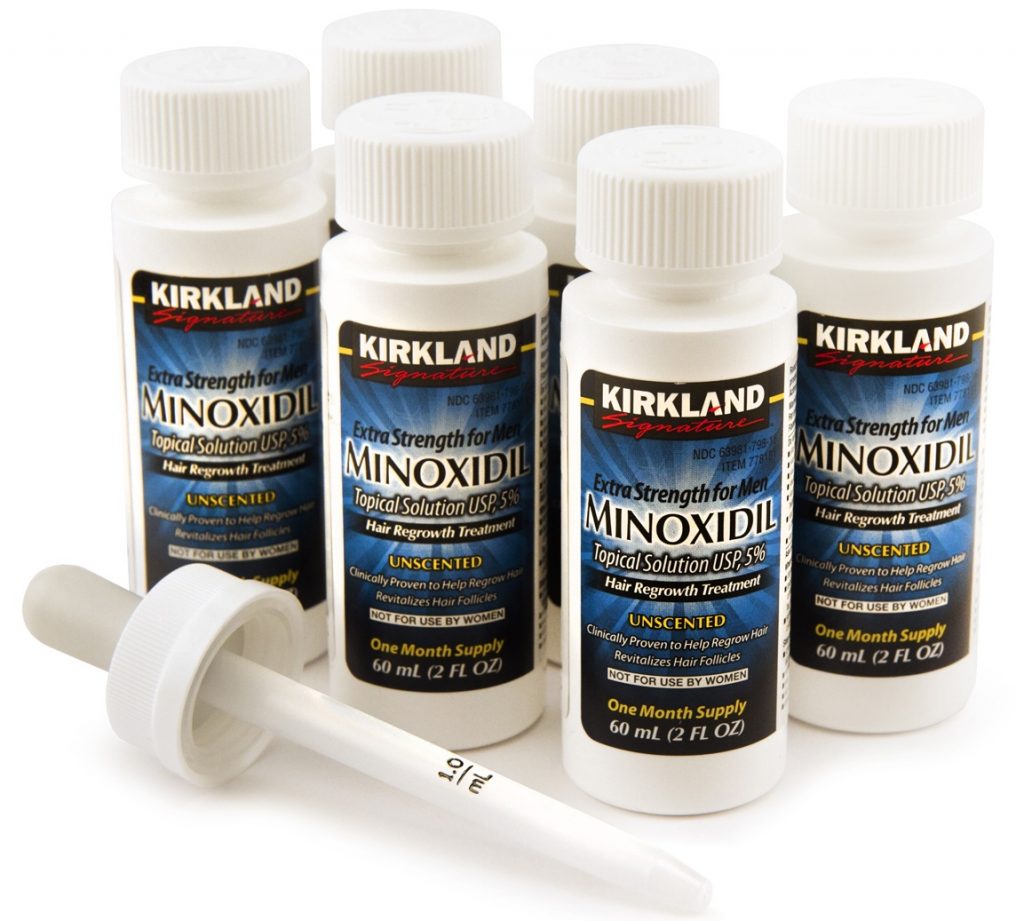 Thuốc mọc tóc Minoxidil của hãng Kirkland